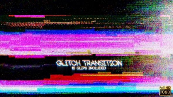 Glitch Transition, Motion Graphics | VideoHive